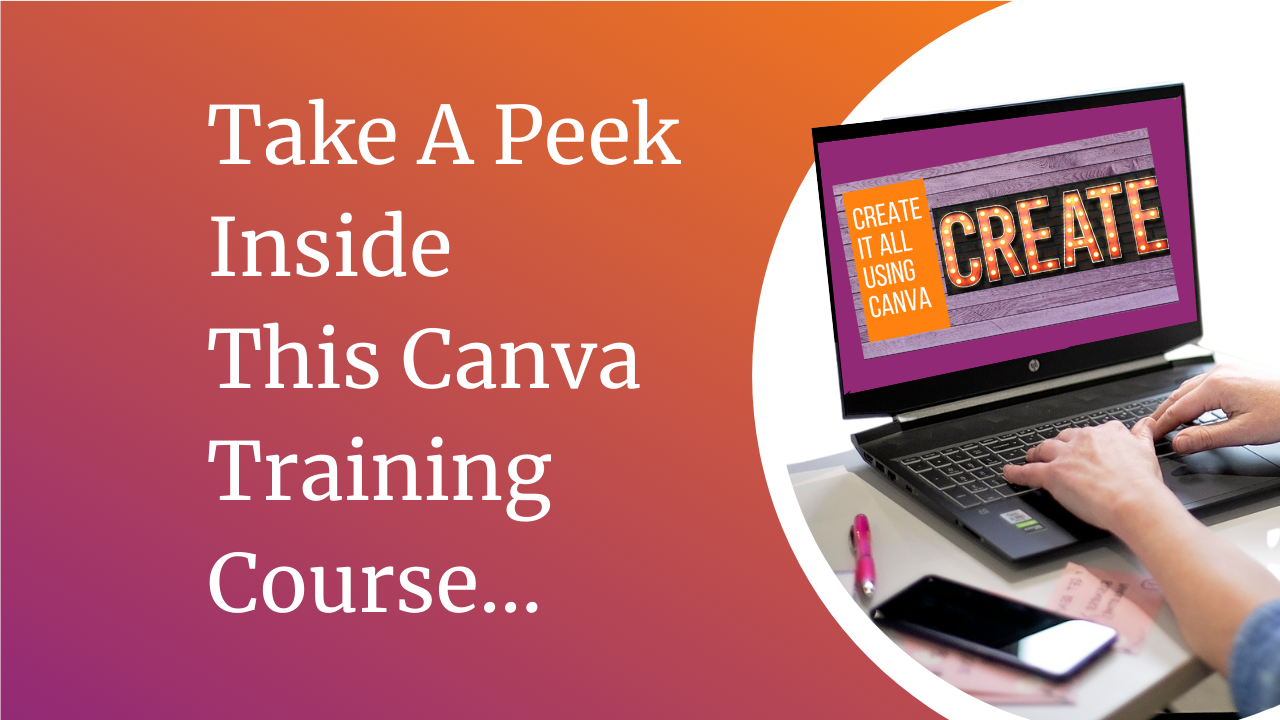 Canva Training Course : See What's Inside | Crafty Course Profit Booster